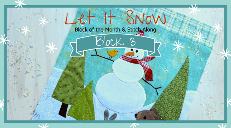 Let It Snow - Block 3 – Colette Belt Designs