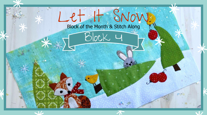 Let It Snow Block of the Month & Stitch Along – Colette Belt Designs