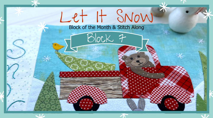 Let It Snow Block of the Month & Stitch Along – Colette Belt Designs