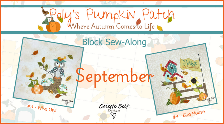 Polly's Pumpkin Patch Blocks 3 & 4 – Colette Belt Designs