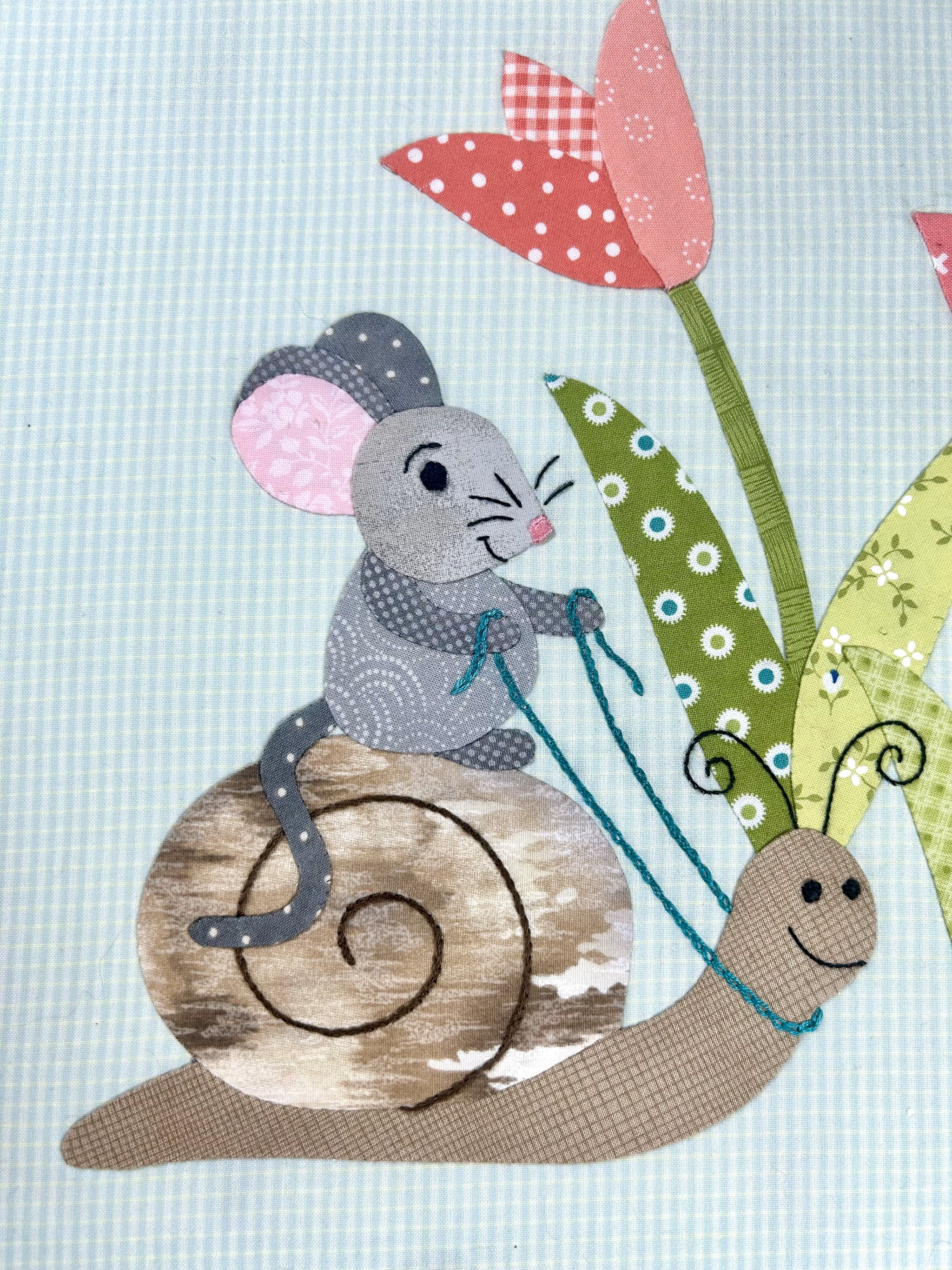 Garden Mouse - 2 Snail Ride – Colette Belt Designs
