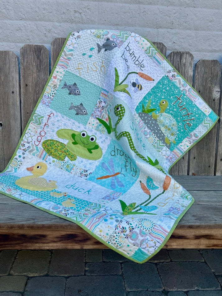 Pond Pals Quilt Pattern PDF Download – Colette Belt Designs