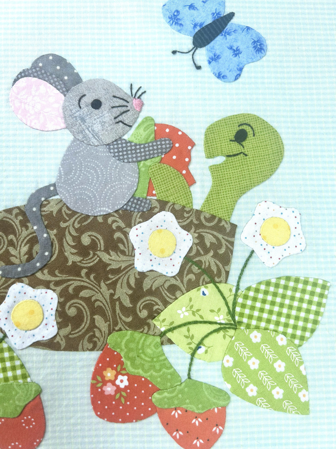 Garden Mouse - 6 Turtle Loves Strawberries – Colette Belt Designs