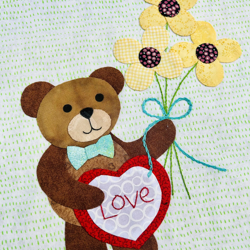 Year of Bears - Love Bear Appliqué Pattern PDF Download – Colette Belt ...